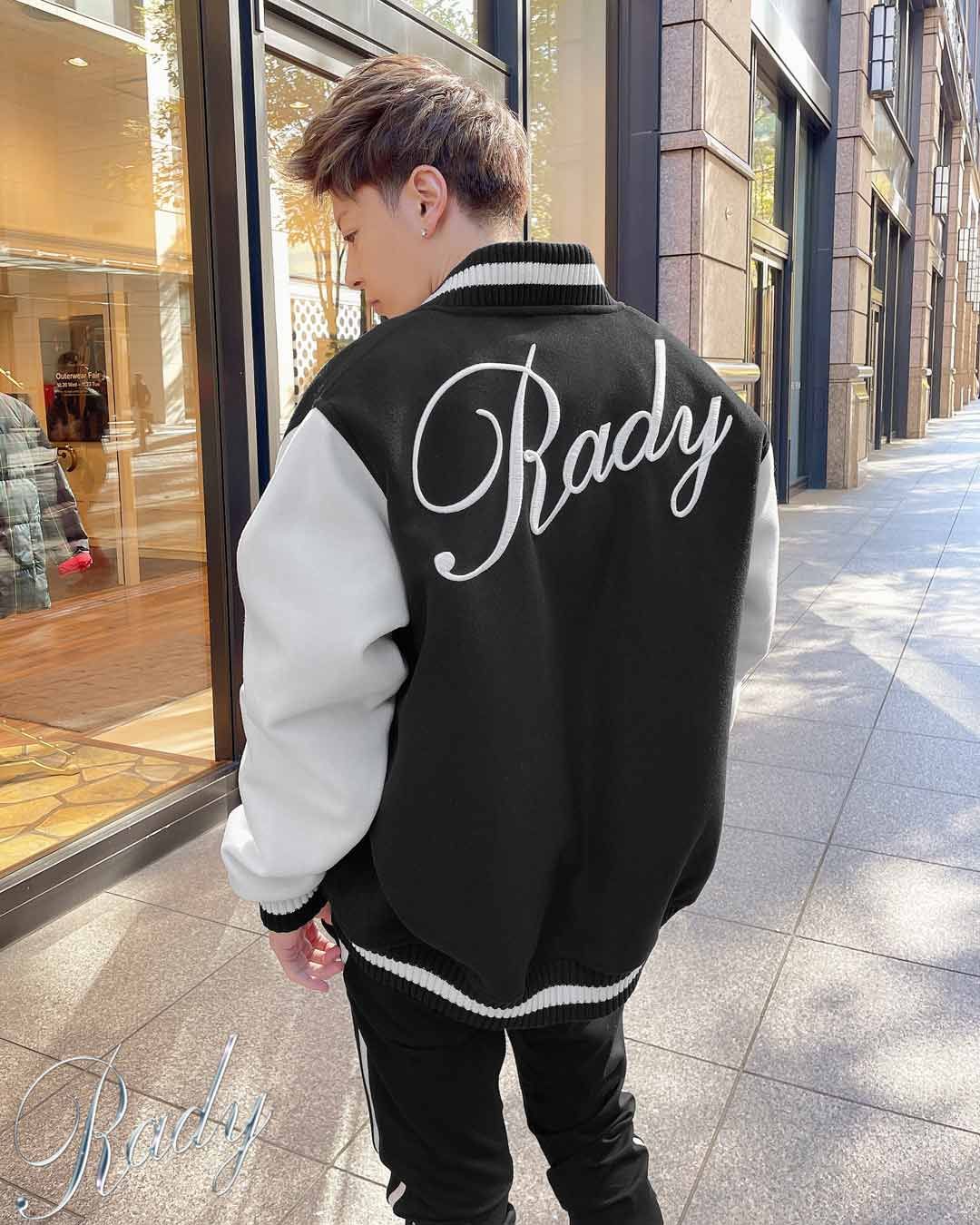 【SALE／59%OFF】 Rady バックロゴジャケット ブラック Mサイズ keithto.com